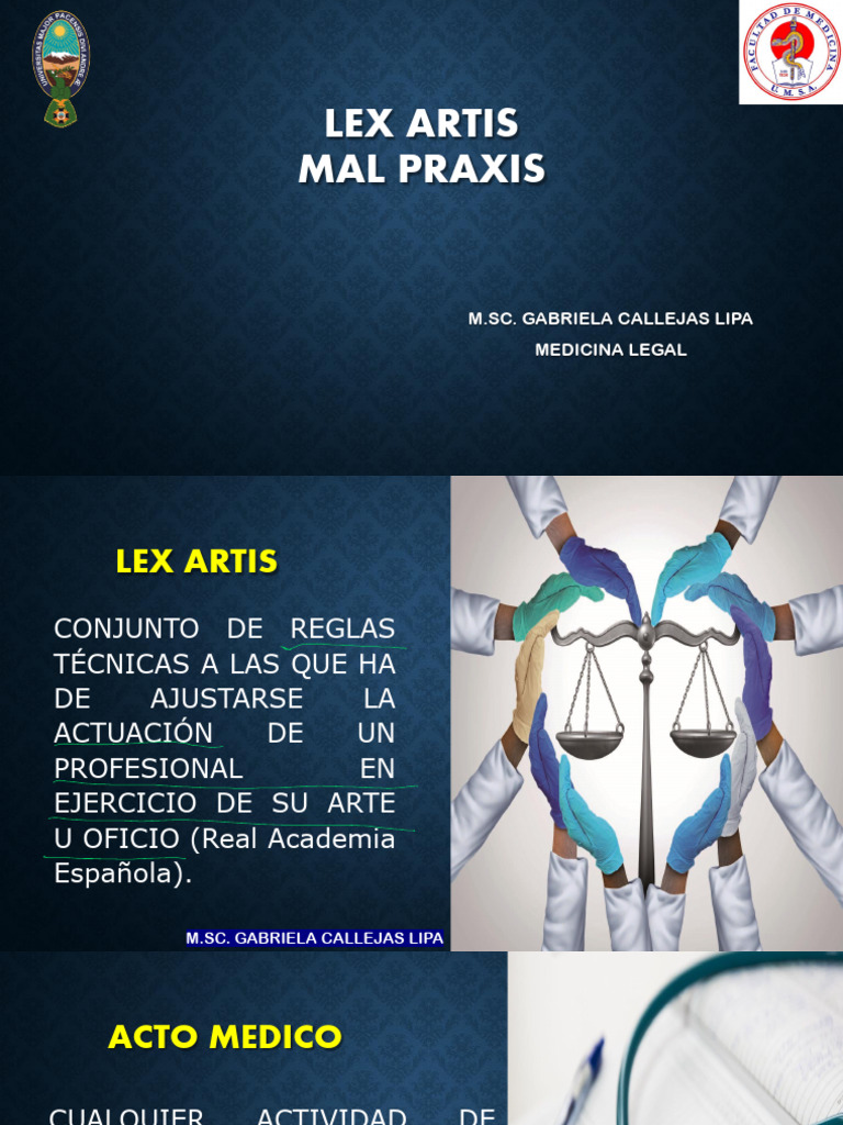 Tema 2. Lex Artis | PDF | Ética profesional | Bioética