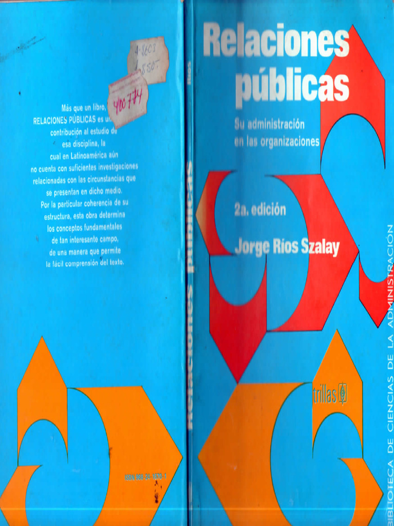 Relaciones Públicas (Jorge Ríos Szalay) (Z-Library) | PDF