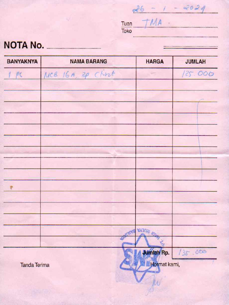 MCB 20240127 - 08040014 | PDF