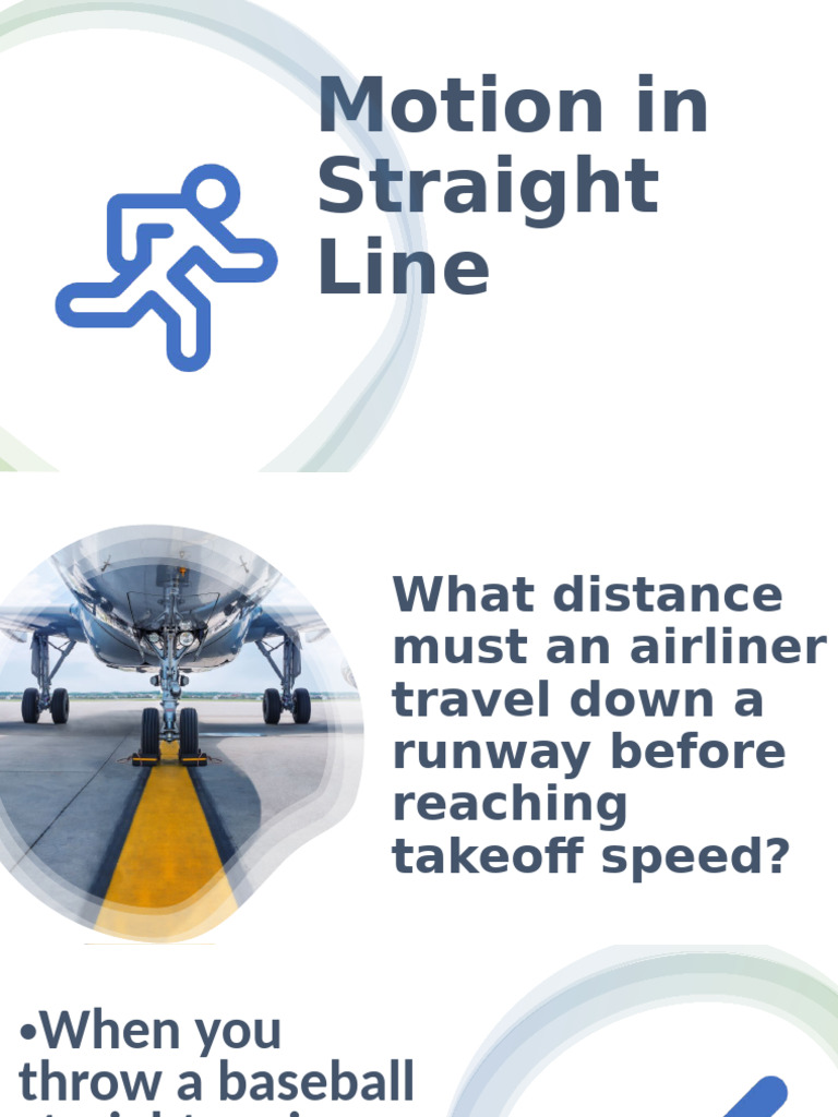 GP1C2L1 Motion in A Straight Line | PDF | Velocity | Derivative