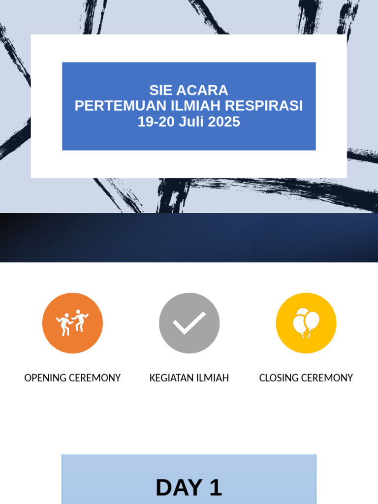 Sie Acara PIR 2025 Edit 21 Juni 2025 | PDF