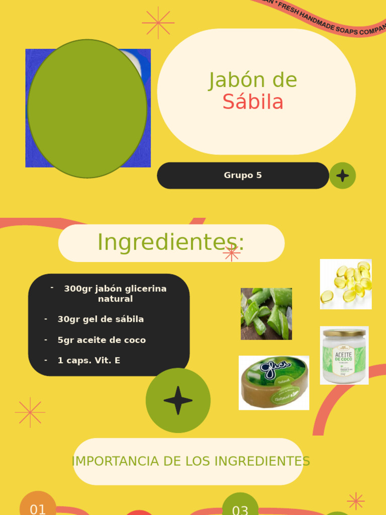 Jabon de Sabila | PDF | Jabón