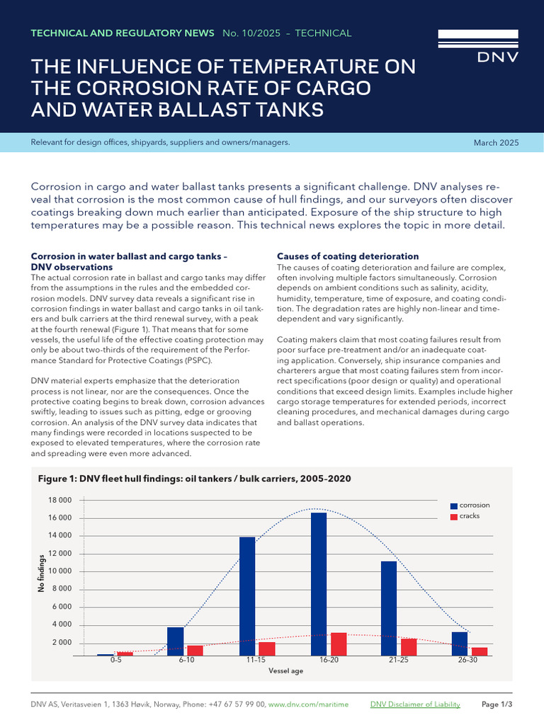 DNV TecRegNews No 10 2025 Web 2 | PDF | Corrosion | Ships