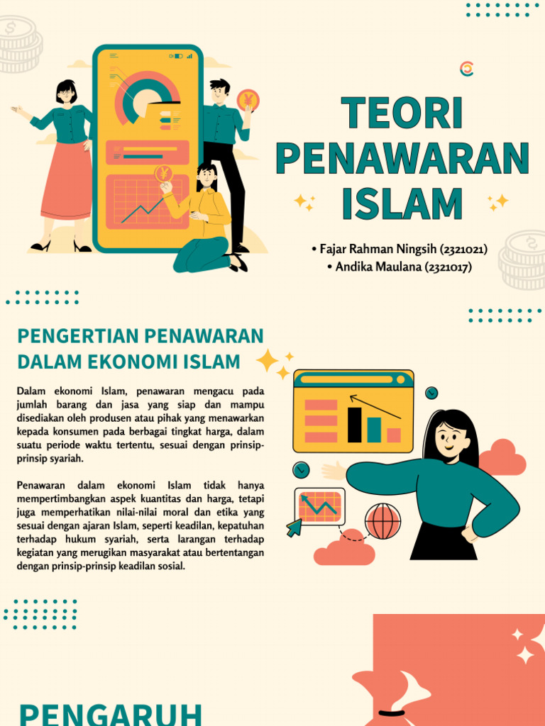 Teori Penawaran Islam Kelompok 2 Ekonomi Mikro Islam - 20250602 - 104659 - 0000 | PDF