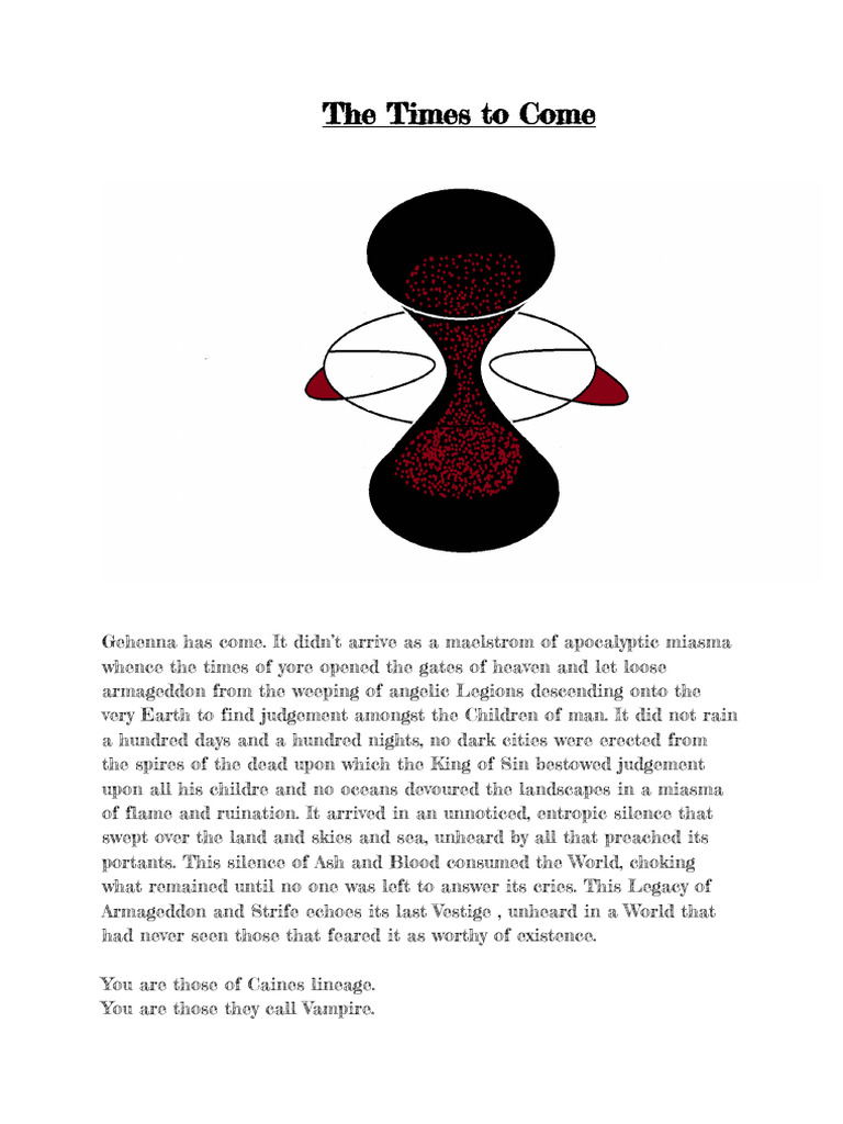 Gehenna: The Legacy of Thin-Blooded Vampires | PDF
