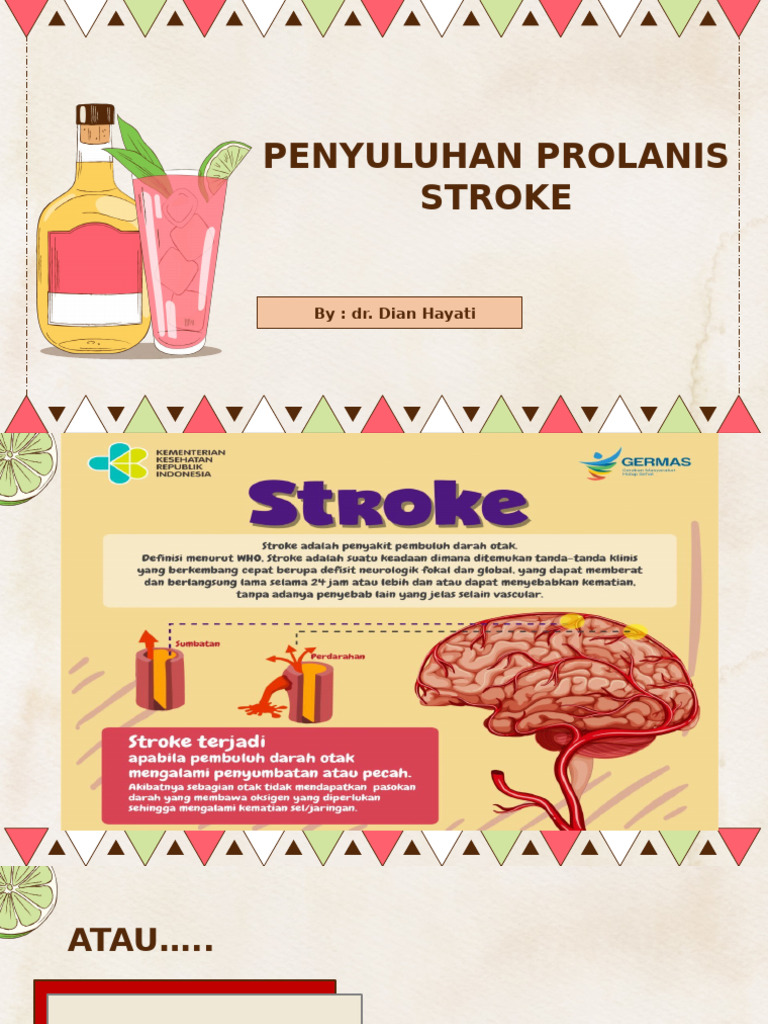 Ppt Stroke Prolanis | PDF