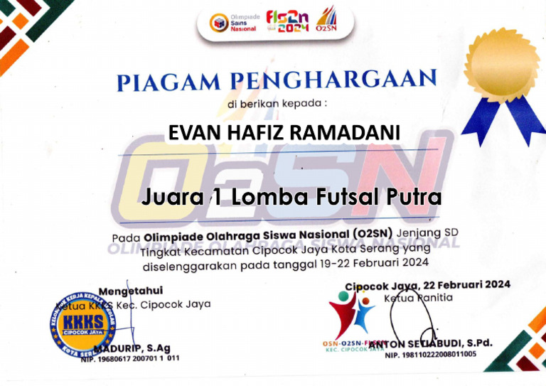 Futsal Putra | PDF