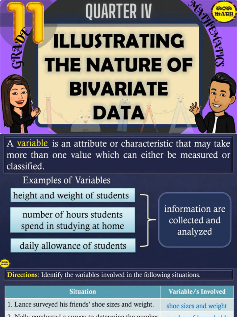 Bivariate Data | PDF