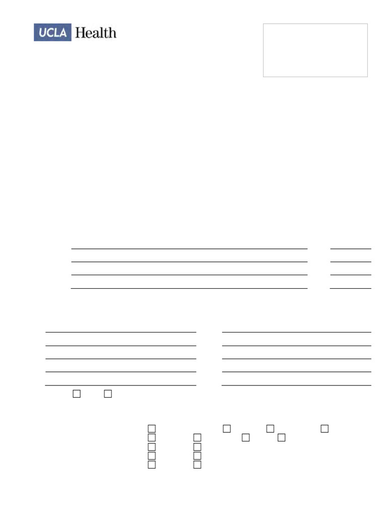 UCLA Dizziness Questionnaire Form | PDF | Human Diseases And Disorders ...