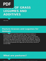Forage Grasses and Legumes List | PDF | Legume | Clover