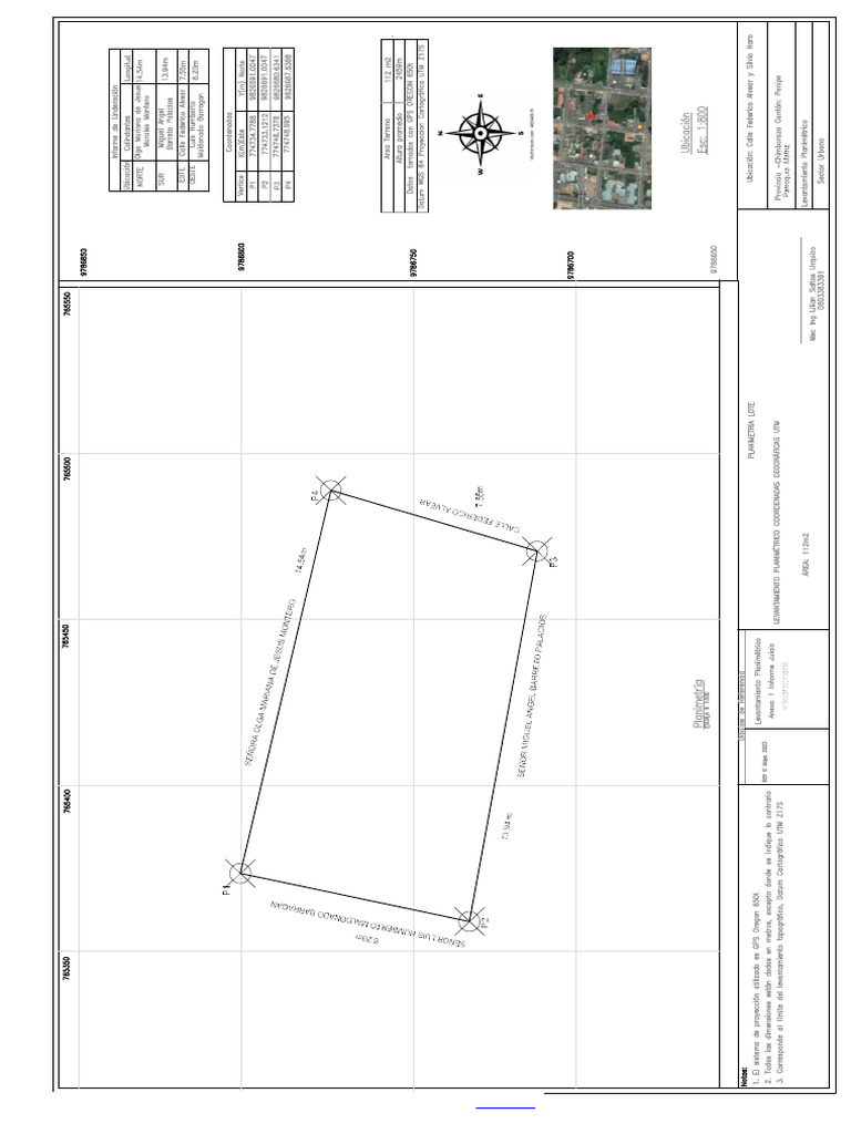 Anexo 4.-Planimetria | PDF