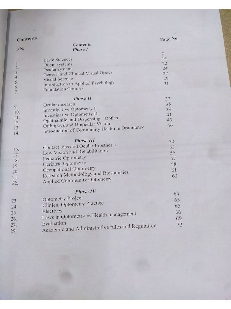 Old Syllabus | PDF