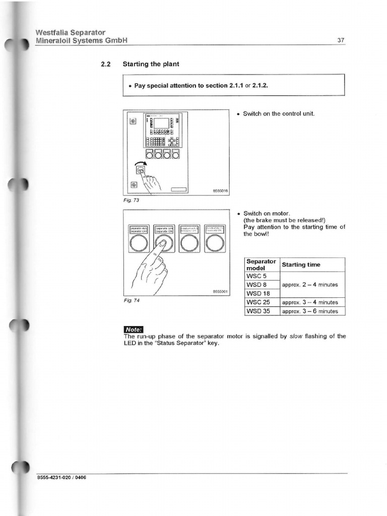 OWS Operating Manual | PDF