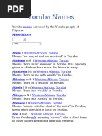 Somali Names | PDF