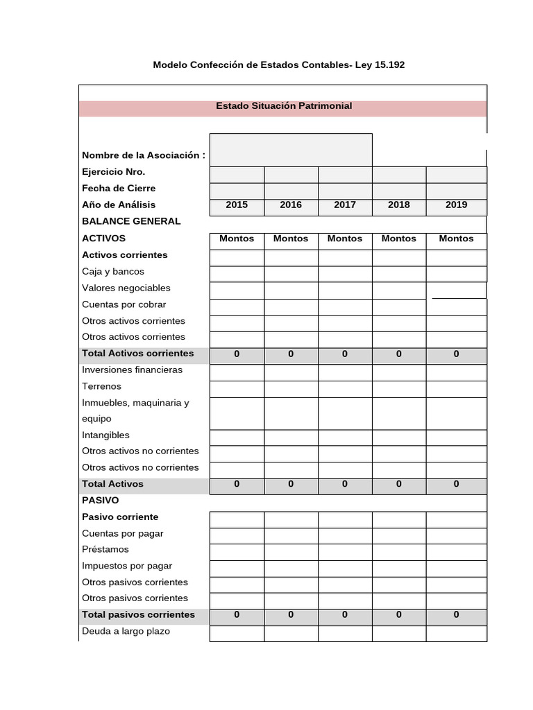 Modelo Contables | PDF
