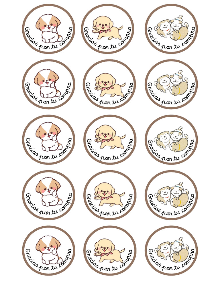 Documento A4 Stickers Día de San Valentín Ilustrativo Rosado | PDF