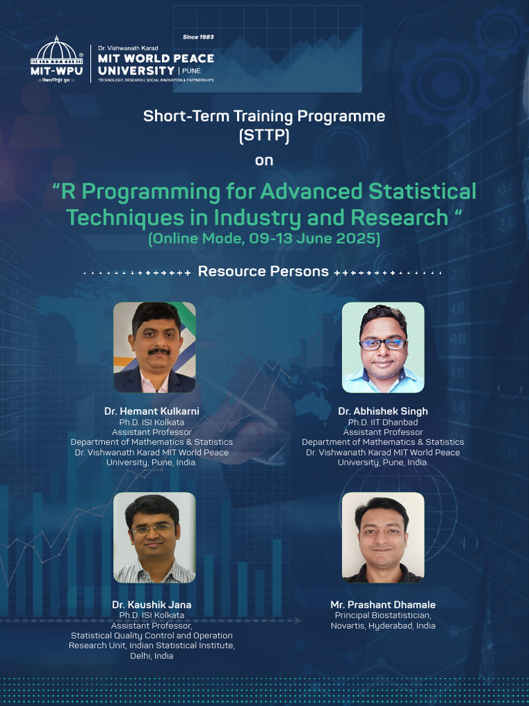 Short-Term Training Programme On R | PDF | Statistics | Cognition