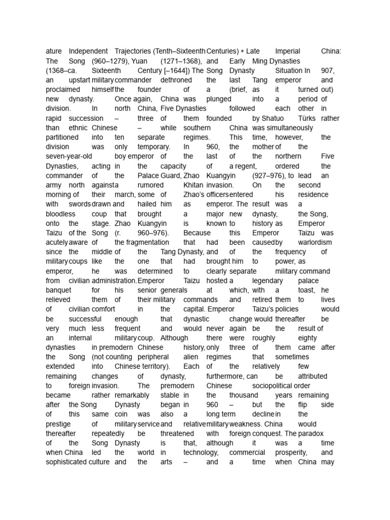 Mature Independent TrajectoriesM | PDF | Genghis Khan | Mongol Empire