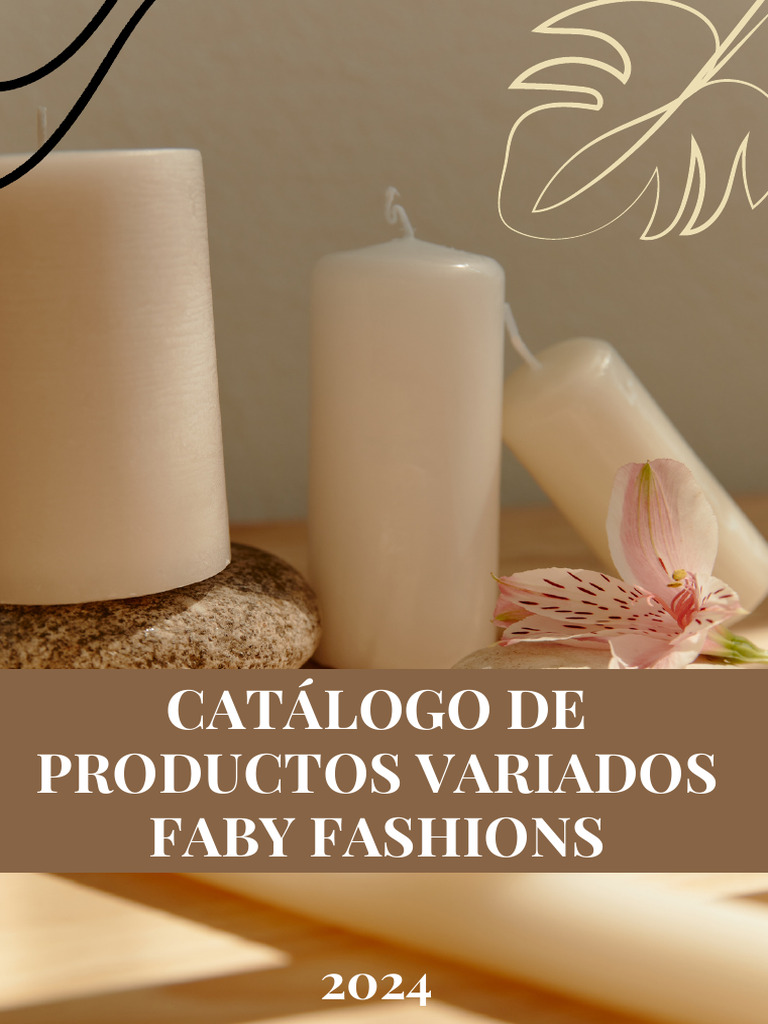 Catálogo Faby Fashion Productos Variados | PDF