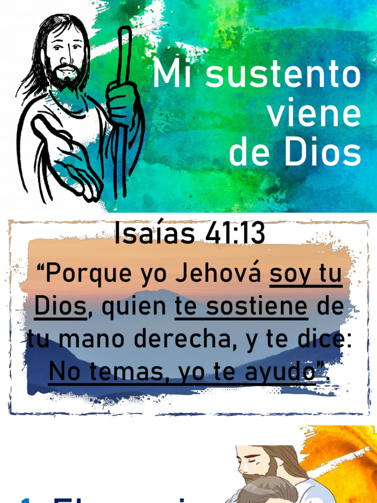 Mi Sustento Es de Dios | PDF