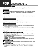 S1 Geography Notes | PDF | Fog | Precipitation