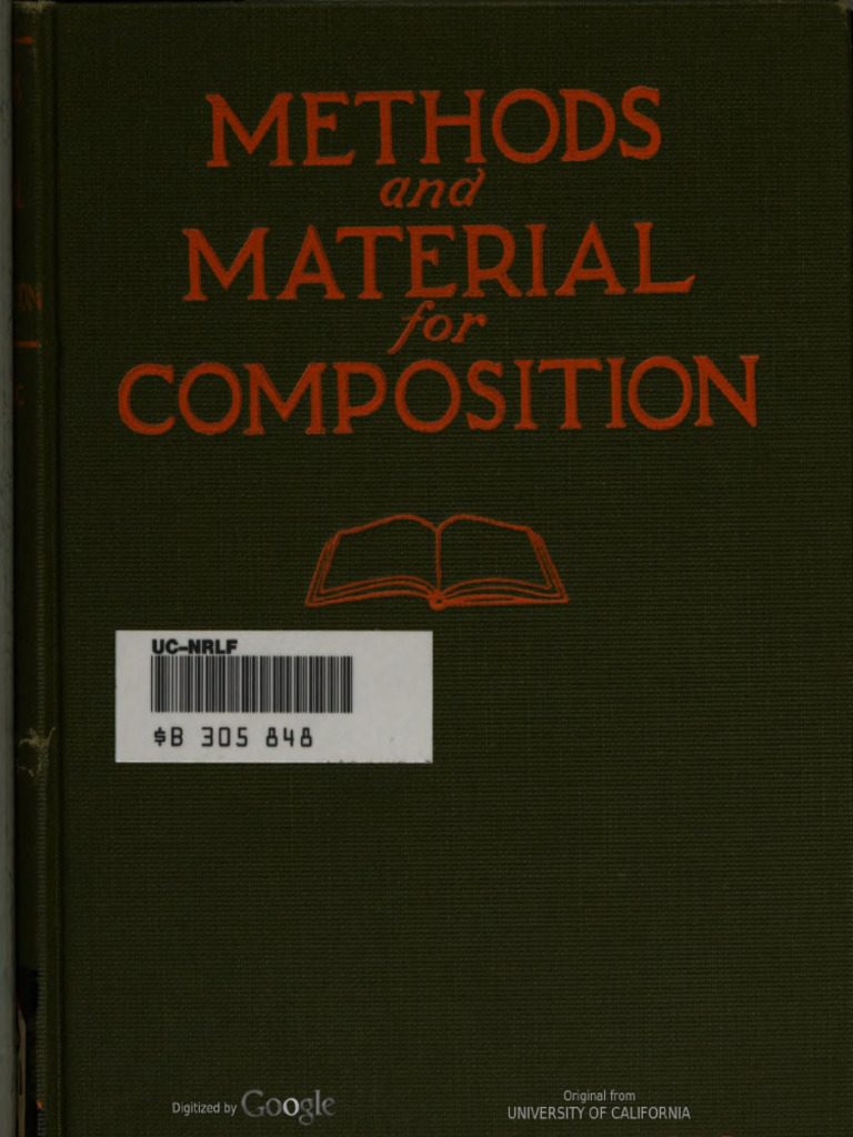 Methods and Materials For Composition in Intermediate and Grammar ...