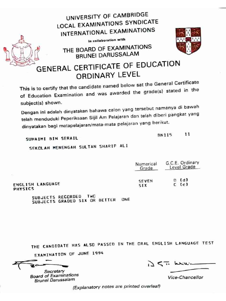 O Level | PDF