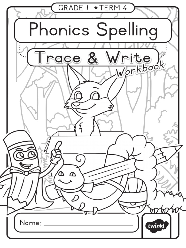 Grade 1 Phonics Spelling Workbook | PDF