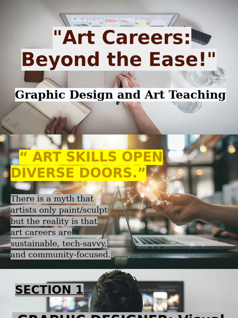 Art and Design Career Paths Explained | PDF | Graphic Design | Graphics