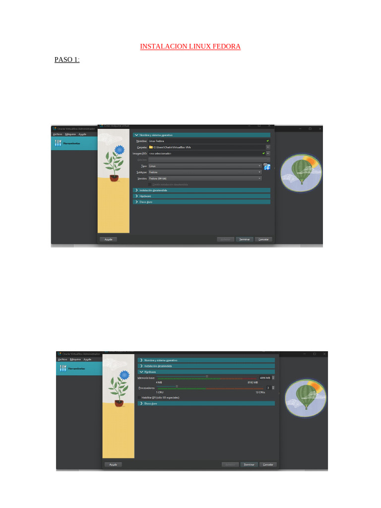 Instalacion Linux Fedora | PDF