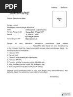 Surat Lamaran DAPUR MBG | PDF