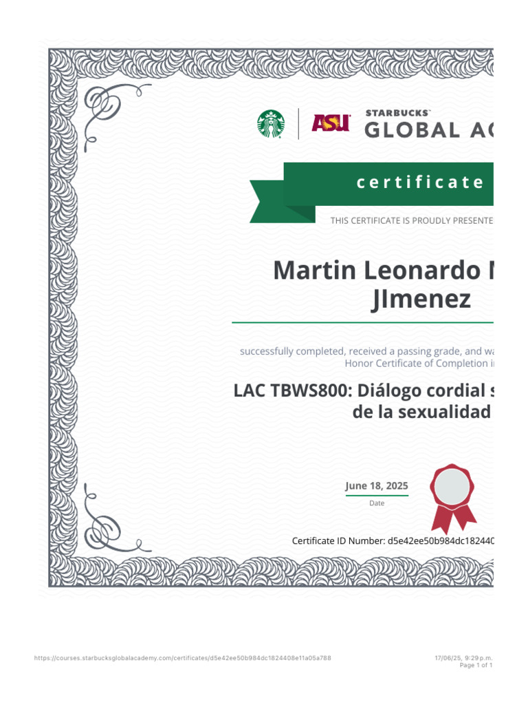Lac Tbws800 Certificate Sga Lac | PDF