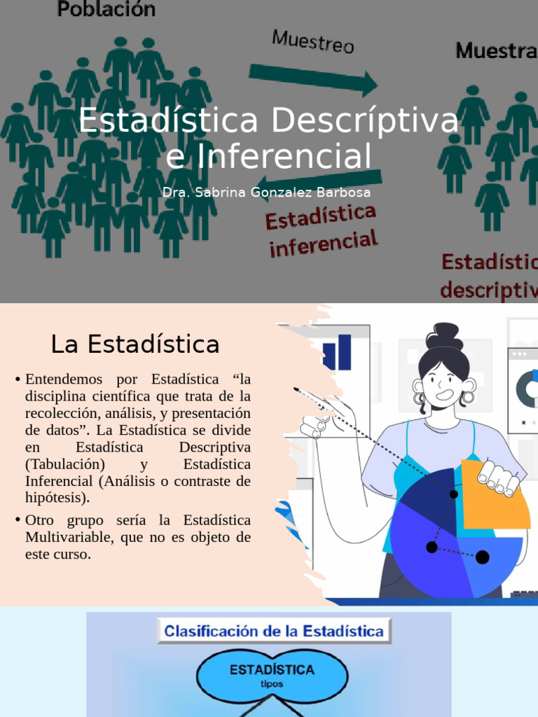 Fundamentos de Estadística Descriptiva e Inferencial | PDF ...