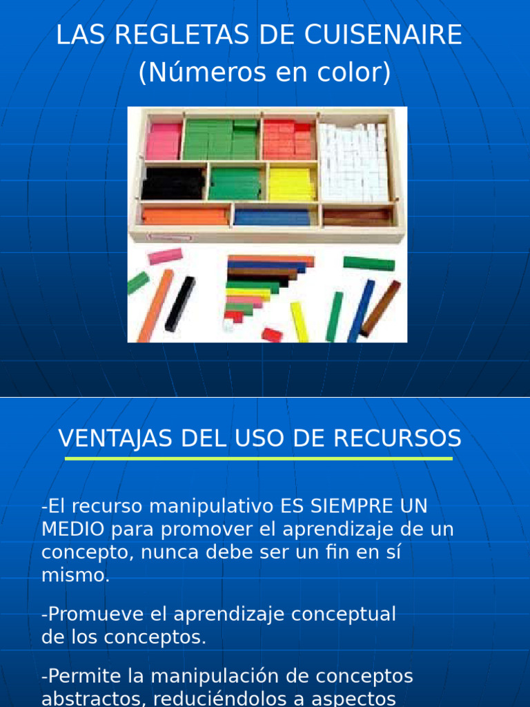 Uso de Las Regletas | PDF | Multiplicación | Color