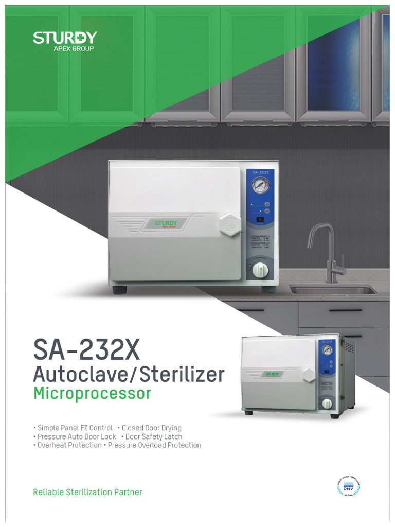 SA-232X (Upgrade Dry) Brochure 202105 Compressed | PDF | Sterilization ...