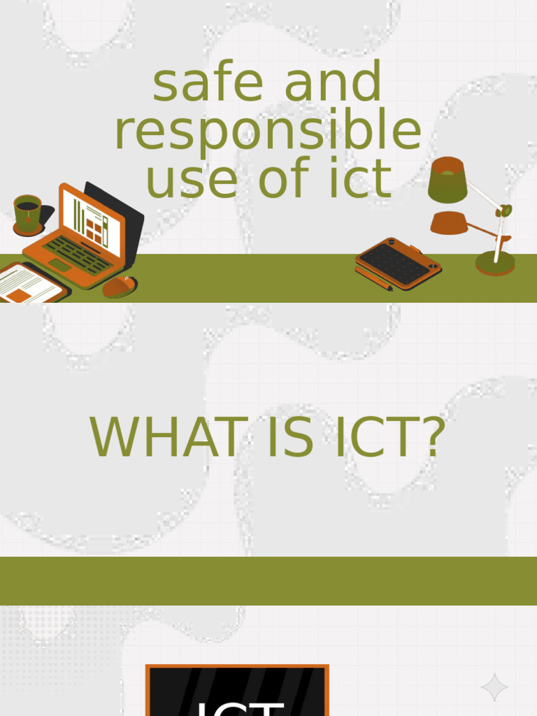 Safe and Responsible Use of ICT | PDF | Educational Technology ...