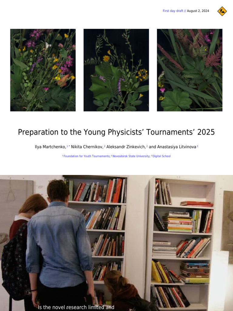 FDD 2025 IYPT Reference Kit | PDF | Convection | Knowledge