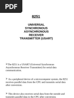 8251 - Usart | PDF | Input/Output | Computer Hardware