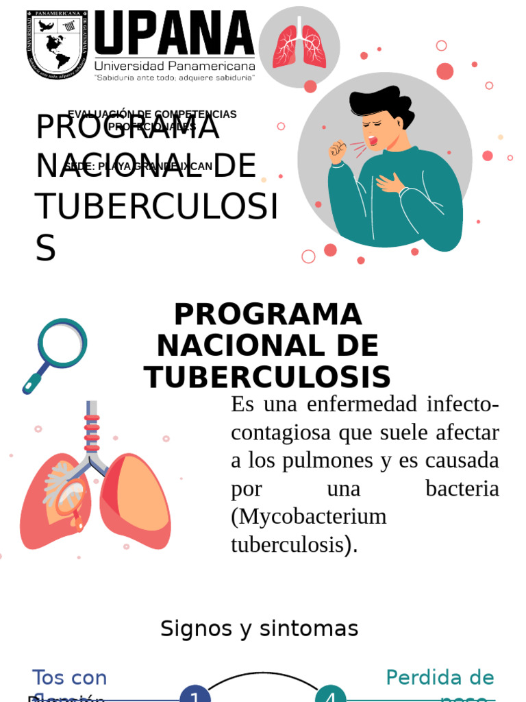 3.5 Programa de Tuberculosis | PDF | Tuberculosis | Tos