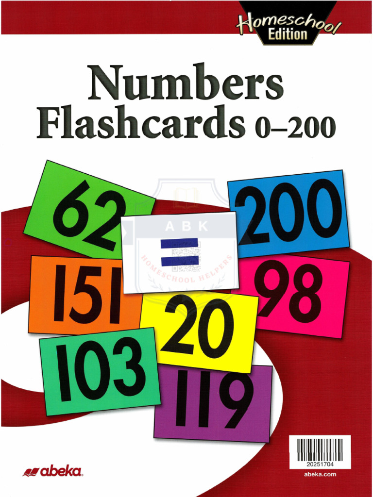 Numbers Flashcards - 0001 | PDF