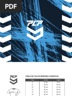 Tabla de Tallas de Playeras | PDF