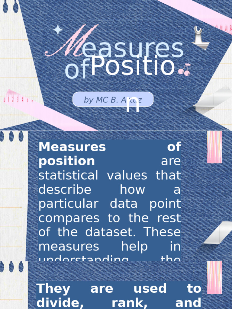 Measures of Position | PDF | Quartile | Descriptive Statistics
