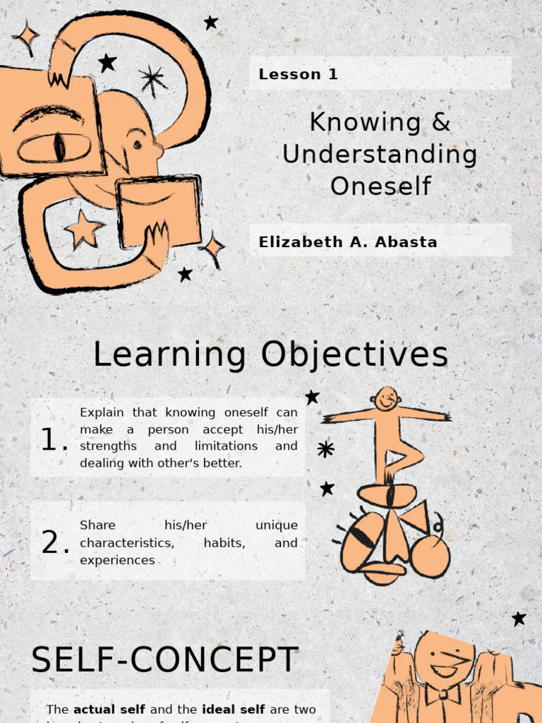 Perdev q3 Lesson1 Canva | PDF | Disciplines | Self Concept