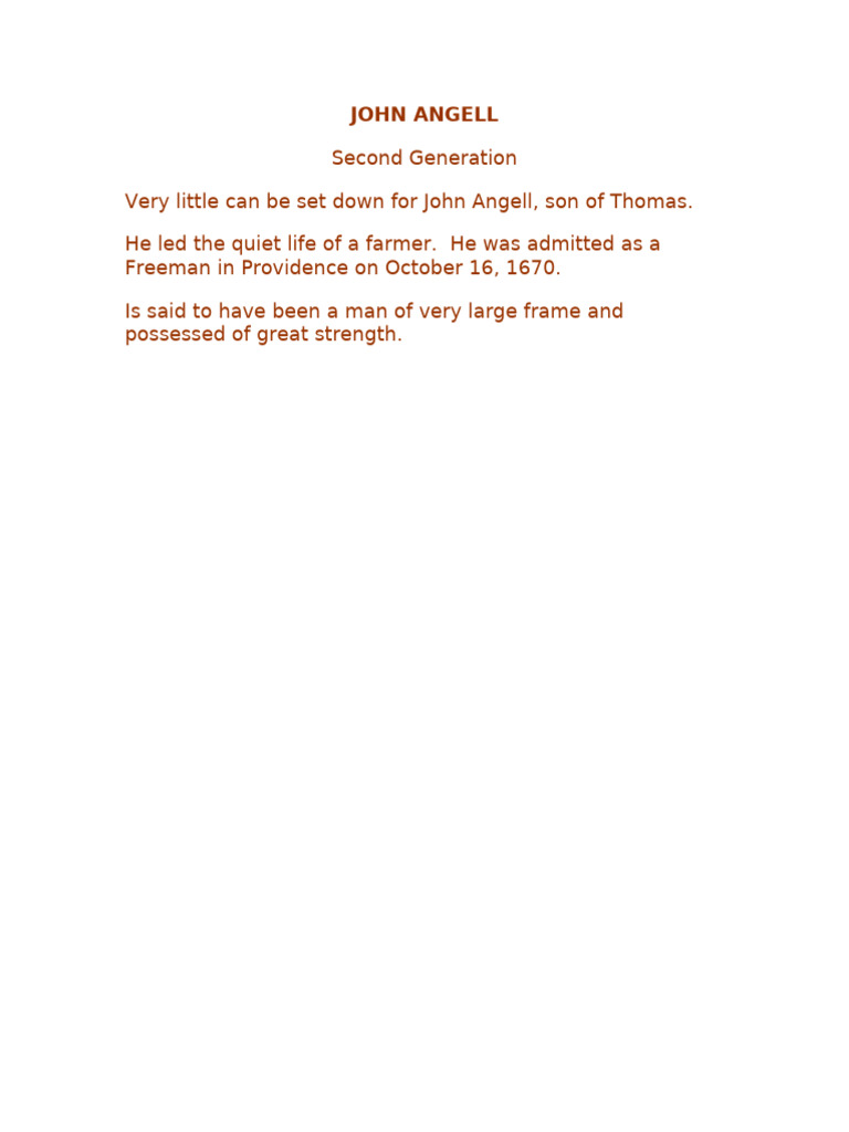 John Angell | PDF