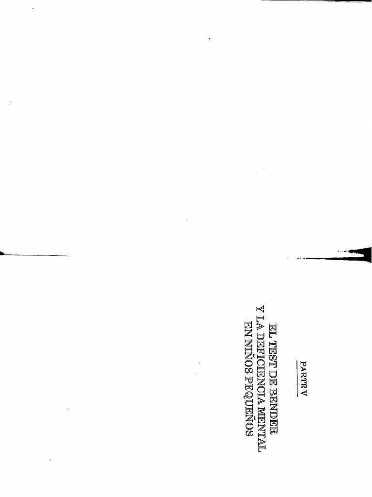 Bender 2 Ed - Guadalupe | PDF