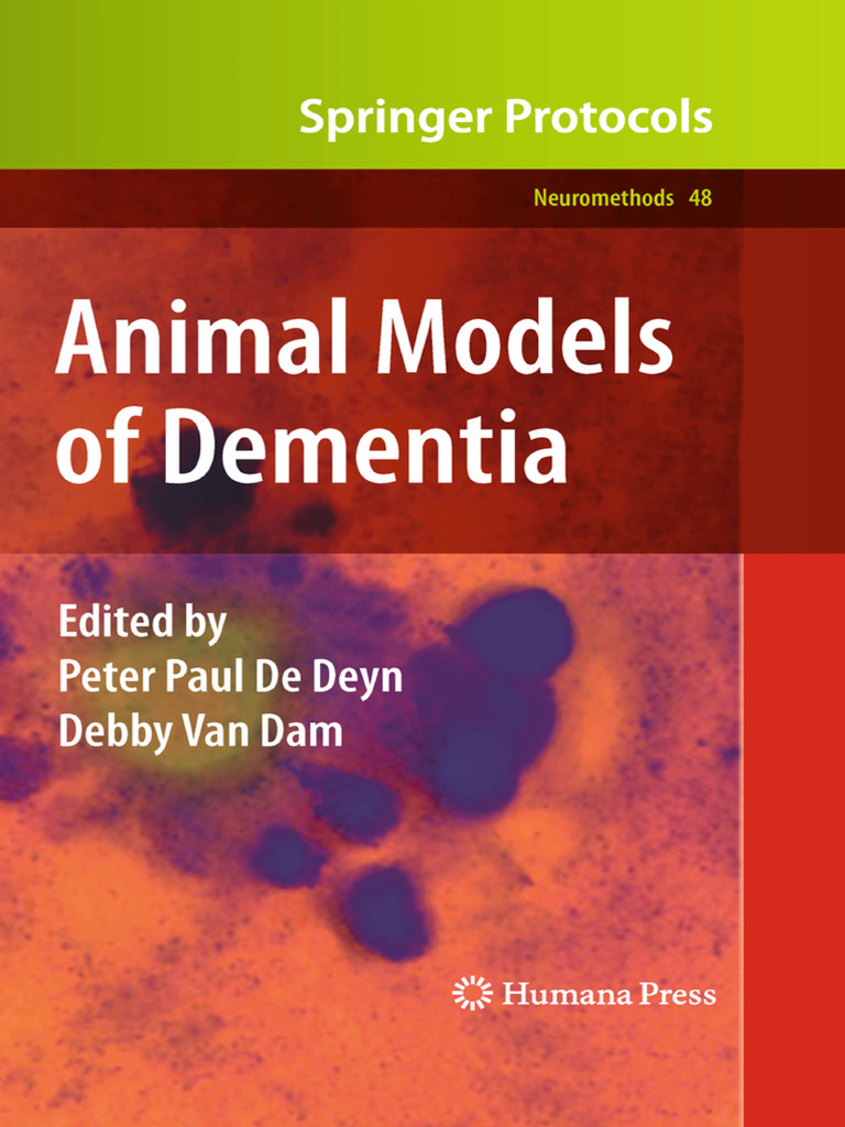 (Neuromethods 48) Peter Paul de Deyn, Debby Van Dam (Auth.), Peter Paul ...