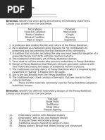 Panubok Threads of Tradition Presentation | PDF