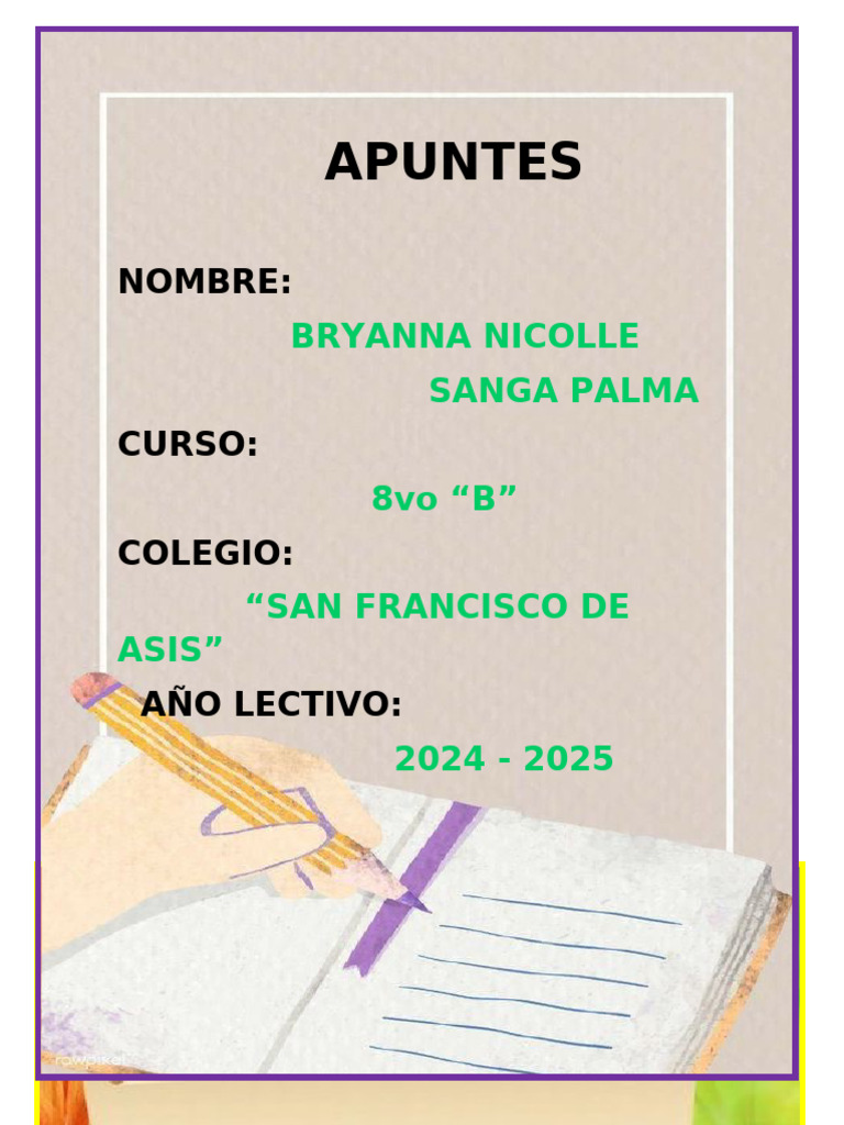 Bry Caratulas Colegio2024 | PDF