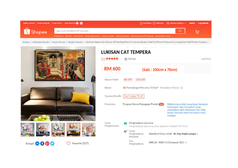Iklan Produk - Cat Tempera (D) | PDF