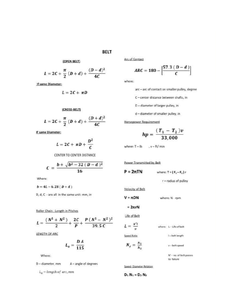 Reviewer Formula | PDF